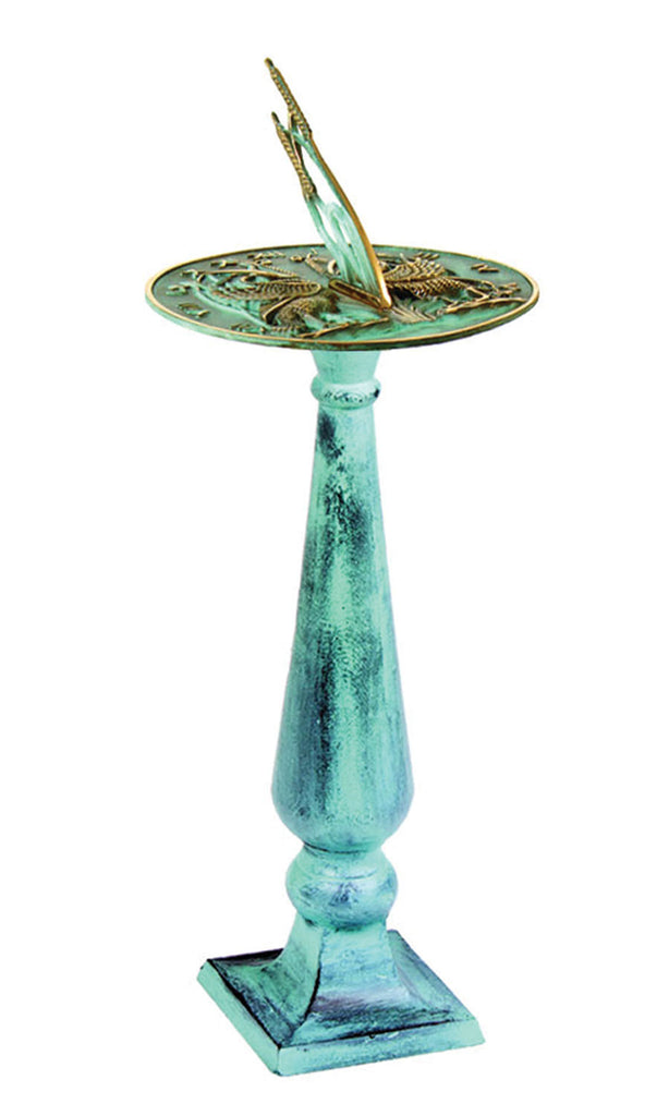 Baluster cast iron sundial pedestal (#B15) For Rome Sundials